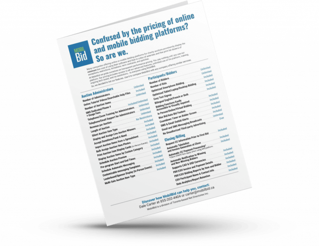 Resources To Help Your Auction Succeed - MobilBid